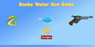 Snake, Water and Gun game - Replit