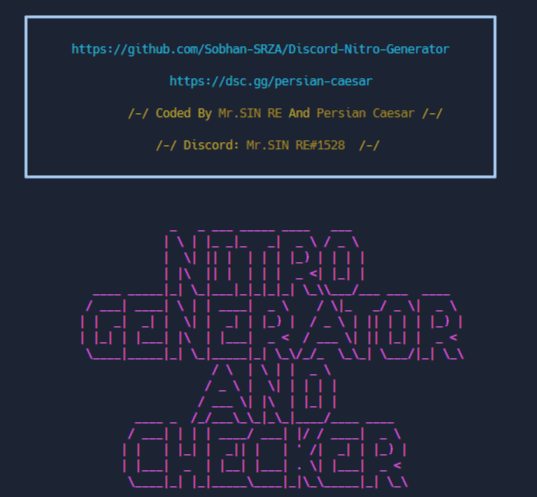Discord-Nitro-Generator - Replit