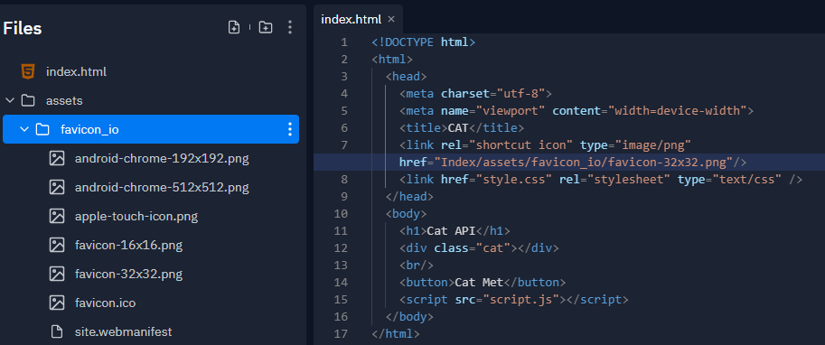 How Add Favicon To Index html Replit
